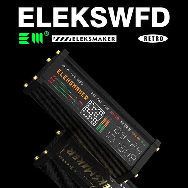 EleksMaker EleksTube IPS Digital Nixie Tube Clock | Official Direct